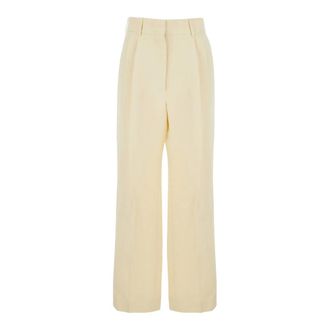 Blaz&eacute; Milano Femme, Pantalons, Beige, Taille: 36 FR Pantalon Savannah Fox