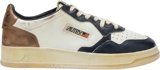 Autry Homme, Chaussures, Multicolore, Taille: 45 EU Medalist Low Super Vintage Baskets