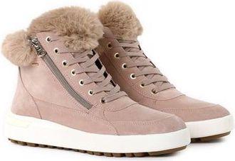 Geox Dalyla Stiefel in Wildlederleder - Pink