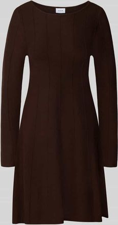 Vila Strickkleid mit Rundhalsausschnitt Modell VALUNI