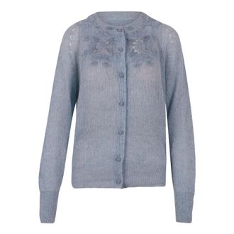 Ermanno Scervino Damen, Strickwaren, Blau, 2XLGr&ouml;&szlig;e