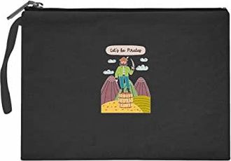 Bonateks Femme Frfcb102280 Femme Clutches, Noir, Black EU