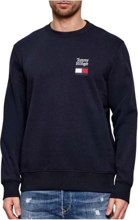 Tommy Hilfiger Homme, Sweatshirts et sweats &agrave; capuche, Bleu, Taille: L SweaT-shirt Brand Love