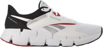 Reebok Unisex Zig DYNAMICA 5 Sneaker, White/White/Black, 38.5 EU