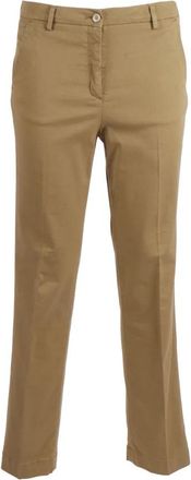 BRIGLIA 1949 Homme, Pantalons, Brun, Taille: XS Chinos