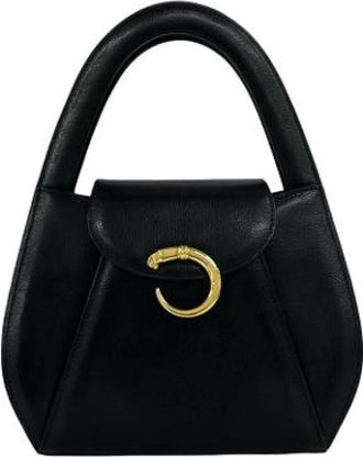 Cartier Pre-owned Cuir sacs-main - Femme - Pre-owned - Noir - Taille: ONE Size