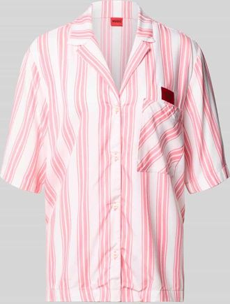 HUGO BOSS Pyjama aus reiner Viskose mit Logo-Patch Modell TRUE SL