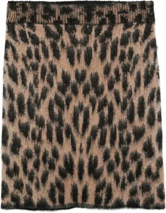 Laneus Jupe en maille - Femme - Jupes - Beige - Taille: 40 FR