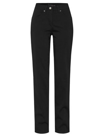 Toni Damen 5-Pocket-Hose &raquo;Honey&laquo; aus farbbest&auml;ndiger Baumwolle 40K Black | 089