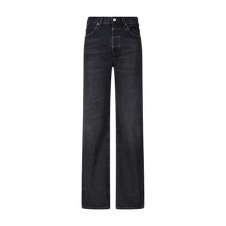 Citizens Of Humanity Femme, Jeans, Noir, Taille: W31 High-Waist Straight-Leg Jeans