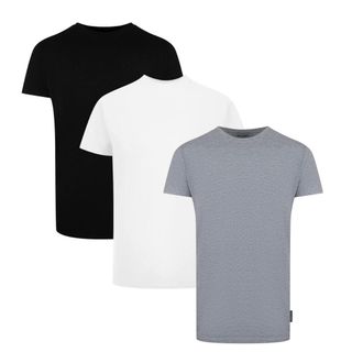 Palm Angels Tri-pack Flaggenlogo Mehrfarbige T-shirts