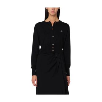 Vivienne Westwood Femme, Pulls, Noir, Taille: 40 FR Bea Cardigan