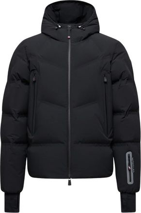 Moncler Angren Kapuzen-Skijacke mit Isolierung - - Sport - Herren - Schwarzk - XL