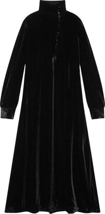 Maliparmi Maliparmi, Femme, Robes, Noir, Taille: 42 FR Robe Fluide en Velours