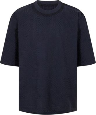 Ted Baker T-Shirt f&uuml;r Herren, Rundhalsausschnitt, Regul&auml;r (Marine)