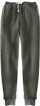 Generic Legging doublé en polaire pour femme - Collants thermiques confortables pour femme - Extensible - Chaud - Pantalon de yoga épais - Streetwear - Week-e