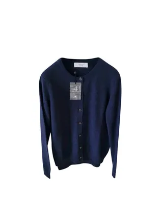 Pringle Of Scotland navy cashmere cardigan Size S