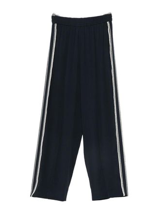 Fabiana Filippi Pantalons D&eacute;contract&eacute;s - Bleu Fonc&eacute;