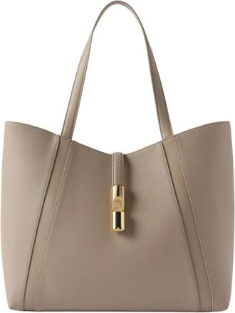 Furla Femme, Sacs, Gris, Taille: ONE Size Goccia L Tote