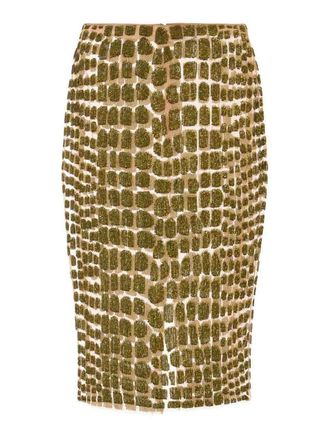 Elisabetta Franchi Jupe Midi - Vert