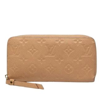 Louis Vuitton Portefeuille long Pre-owned (bi-pli) - Femme - Pre-owned - Beige - Taille: ONE Size