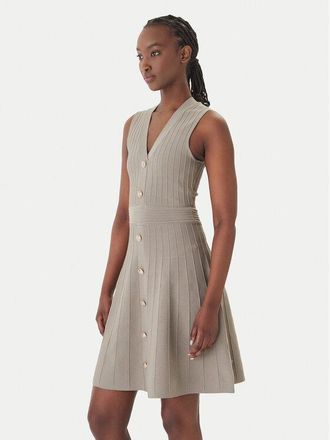 Guess Strickkleid W6GK53 Z0658 Gr&uuml;n Regular Fit