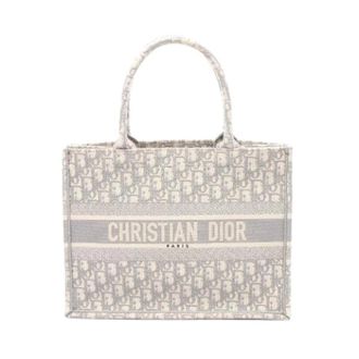 Dior Pre-owned Book Tote Canvas Tote Bag - - Pre-owned - Damen - Grau - ONE SIZE