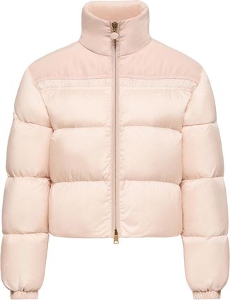 Moncler Moncler Doudoune Courte Meditation, Femme, Rose, Taille: 00