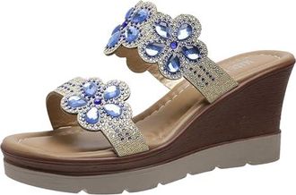 Generic Pantoufles tendance pour femme à semelle souple sans plateforme en daim confortable pour la remise de diplôme pour femmes talon chaton bride arrière b