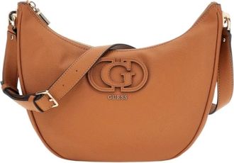 Guess Femme, Sacs, Beige, Taille: ONE Size Silvye Bucket Handbag