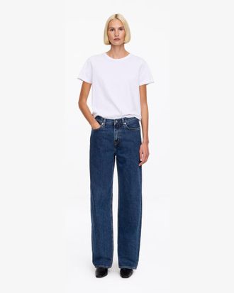 Arket CORAL Wide Jeans -Blau