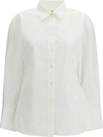 R&oacute;he Popeline Hemd mit Form - - Blouses & Shirts - Damen - Wei&szlig; - M