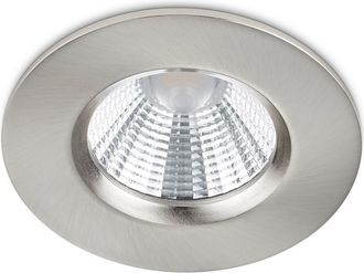 Trio Leuchten LED Einbauleuchten Zagros 650710107, Metall Nickel matt, inkl. 1x 5,5 Watt LED