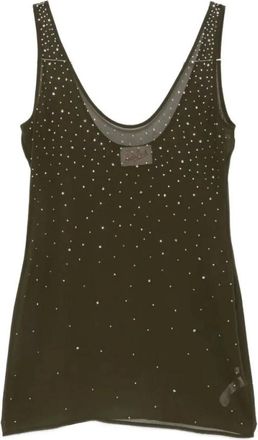 MC2 Saint Barth Femme, Tops, Vert, Taille: 42 FR Raya Sleeveless Top