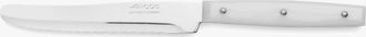 Arcos Tischmesser Set - Edelstahlklinge 110 mm - Dessertmesser mit wei&szlig;em Nylon-Griff - Serie C f&uuml;r pr&auml;zisen Schnitt und Langlebigkeit