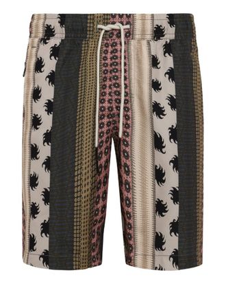 OAS Schnelltrocknende Badeshorts mit Streifen-Print in