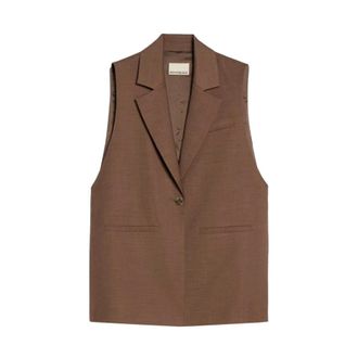 Pennyblack Pbpfiesta Weste - - Suits - Damen - Braun - M