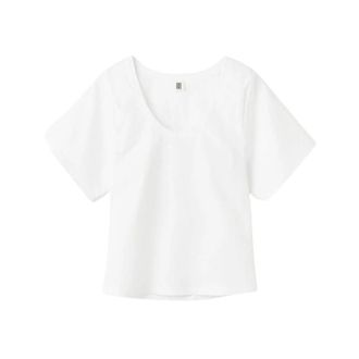 By Malene Birger Lunae White Shirt Top - - Tops - Damen - Wei&szlig; - S
