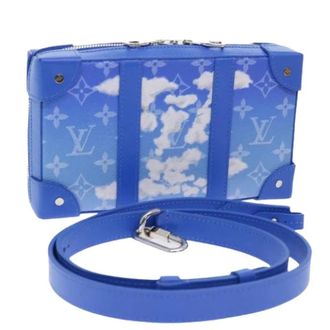 Louis Vuitton Pre-owned Soft Trunk Wallet Schultertasche - - Pre-owned - Damen - Blau - ONE SIZE