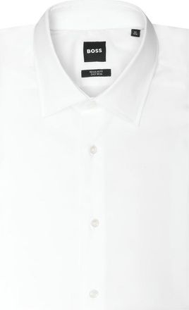 HUGO BOSS Performance-Kurzarmhemd aus einem Baumwoll-Stretch, Regular in