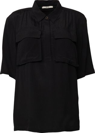 Esprit Damen 013EE1F304 Bluse, 001/BLACK, M