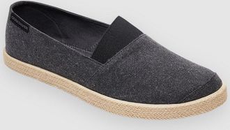 Quiksilver Espadrilled Slip-Ons solid black