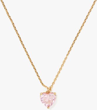 Kate Spade New York Kate Spade My Love October Herz-Anh&auml;nger f&uuml;r Frauen in Rosa | Kubikzirkonie