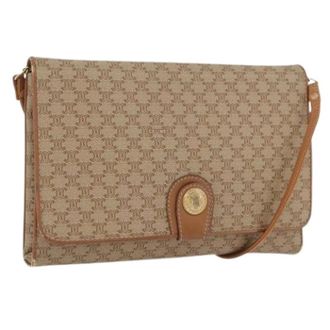 Celine Sac bandouli&egrave;re en plastique Pre-owned - Femme - Pre-owned - Beige - Taille: ONE Size