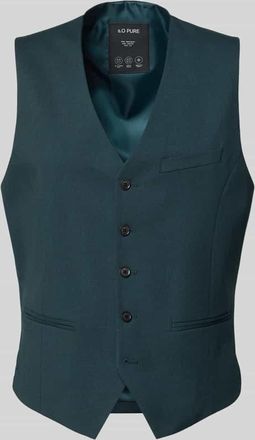 s.Oliver Black Label Slim Fit Anzugweste mit Viskose-Anteil Modell SO PURE