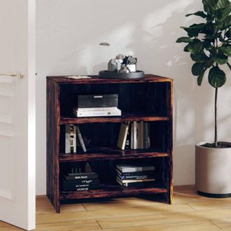 vidaXL Buffet Ch&ecirc;ne fum&eacute; 70x40,5x75 cm Bois ding&eacute;nierie Vidaxl