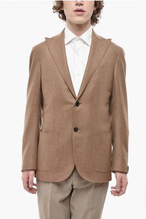 Corneliani Cashmere-Blend Blazer SARTORIA LIGHT with Peak Lapel size 46