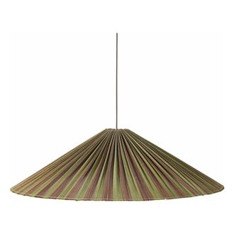 HKliving Suspension en bambou Plisse HKliving