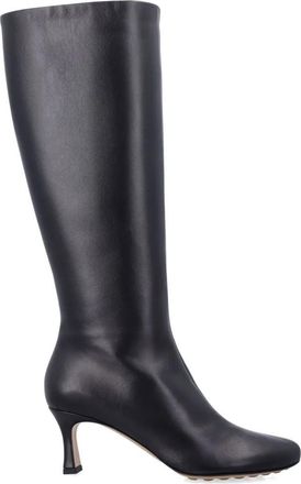 Bottega Veneta Stiefel - Rana Nappa Leather Knee-High Boots - Gr. 39,5 (EU) - in Schwarz - f&uuml;r Damen