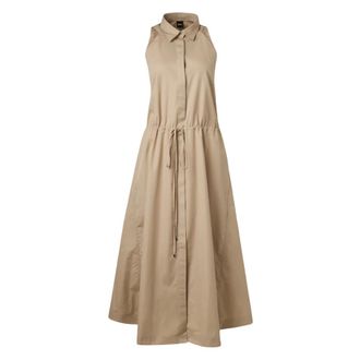 HUGO BOSS Femme, Robes, Beige, Taille: 44 FR Robe Demica